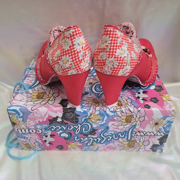 Irregular Choice | Shoes | Irregular Choice Future Ladybug 2 Mid Heel ...
